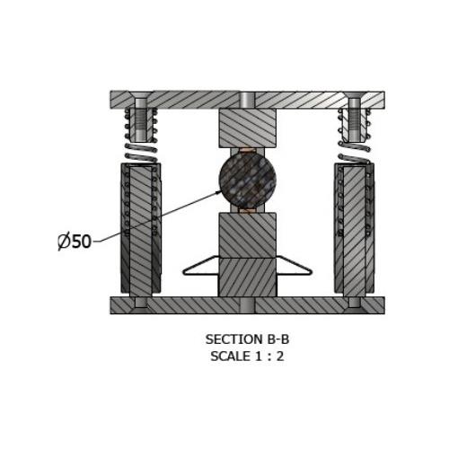 SPLITTING TENSILE DEVICE DIA. 50 TO 160 MM, AS1012-10 - Material Civil ...